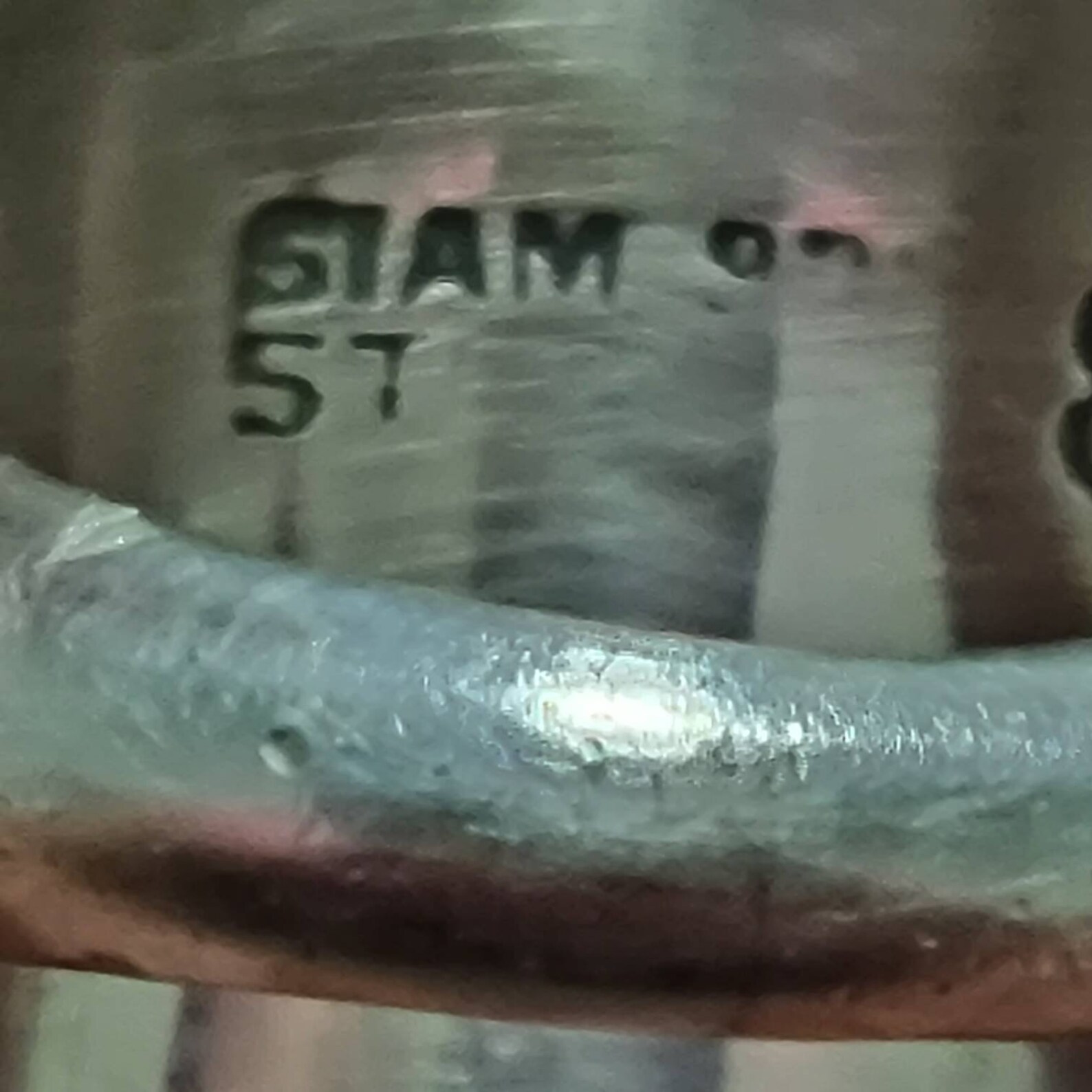 Vintage Siam Sterling Dome Ring - Etsy