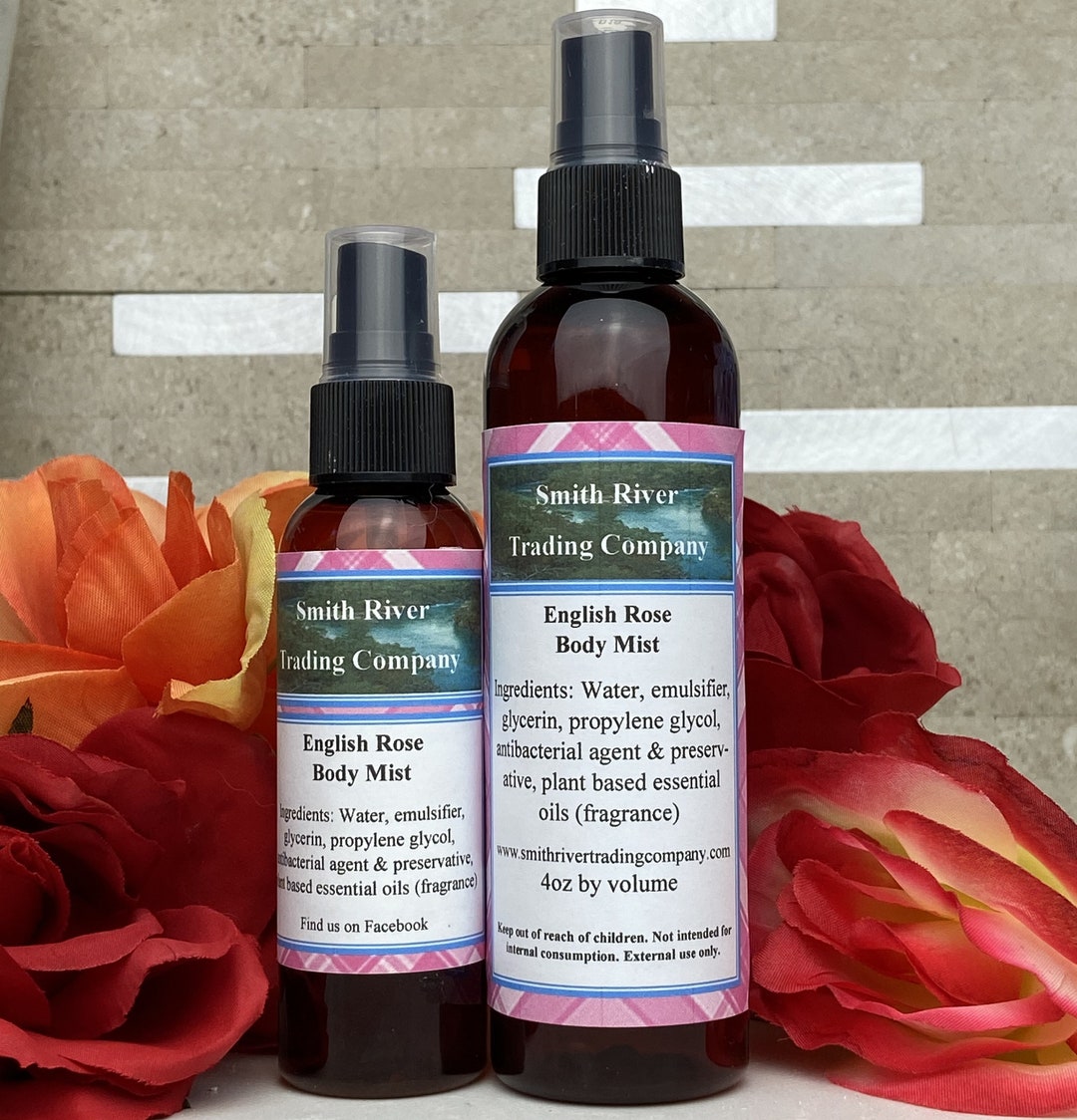 English Rose Body Mist, Body Spray, Body Fragrance, Body Splash, After ...