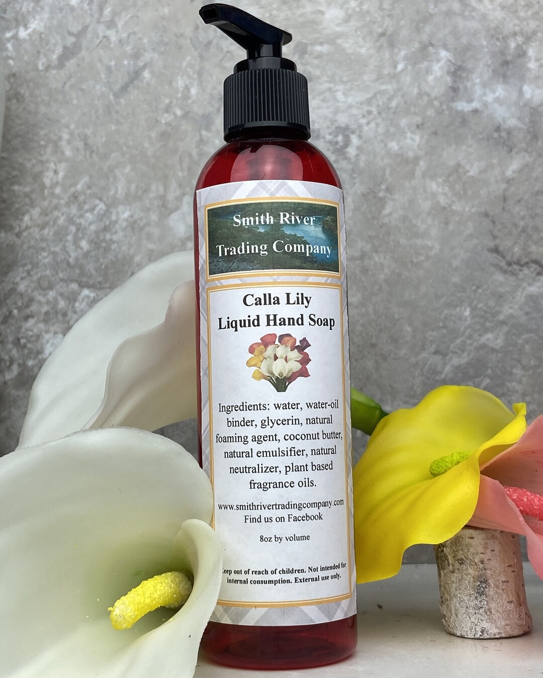 Calla Lily liquid Soap Handmade Liquid Soap Natural Liquid - Etsy 日本