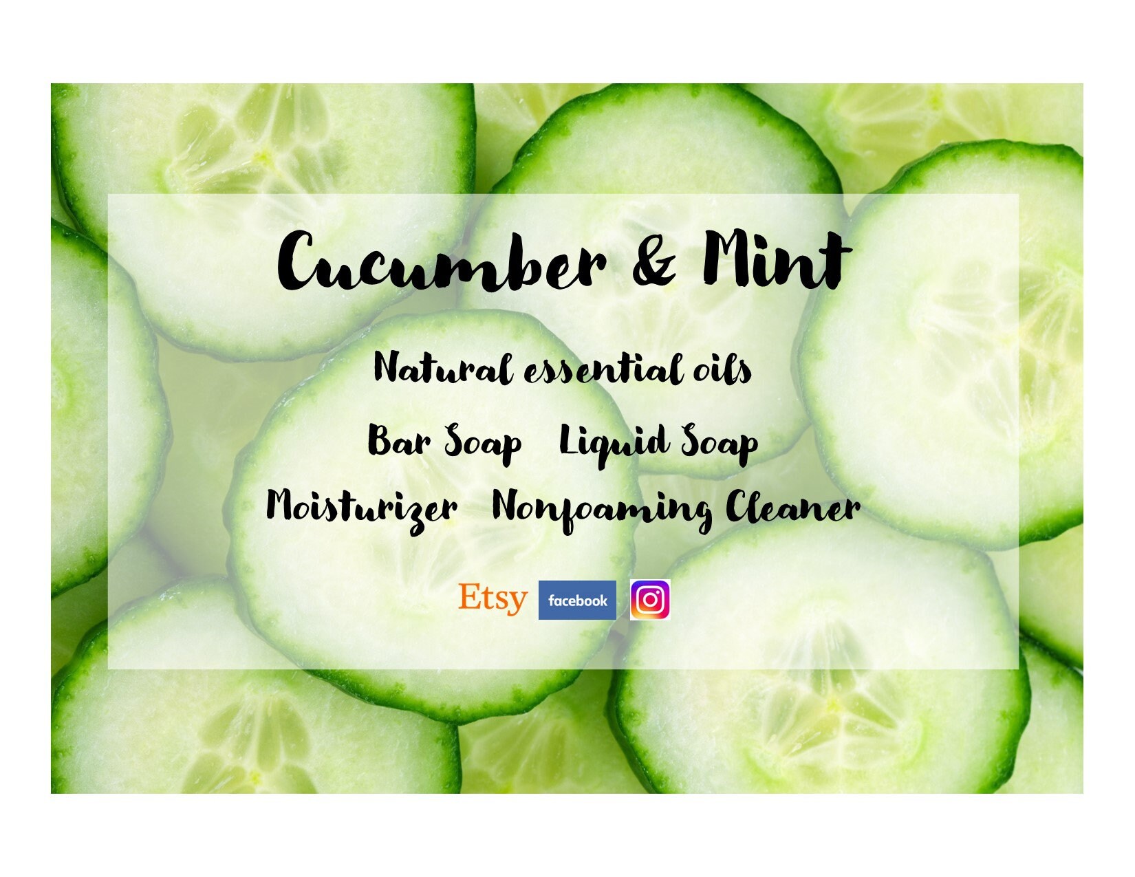 Cucumber Mint Body Mist Body Spray Body Fragrance Body - Etsy