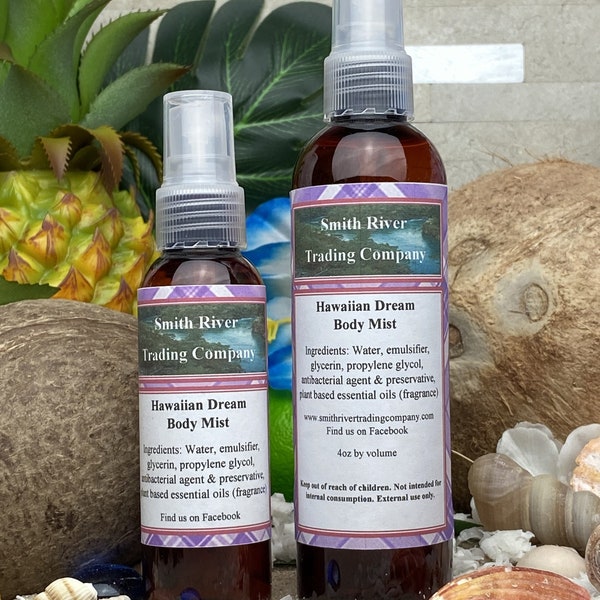 Tropical Body Spray - Etsy