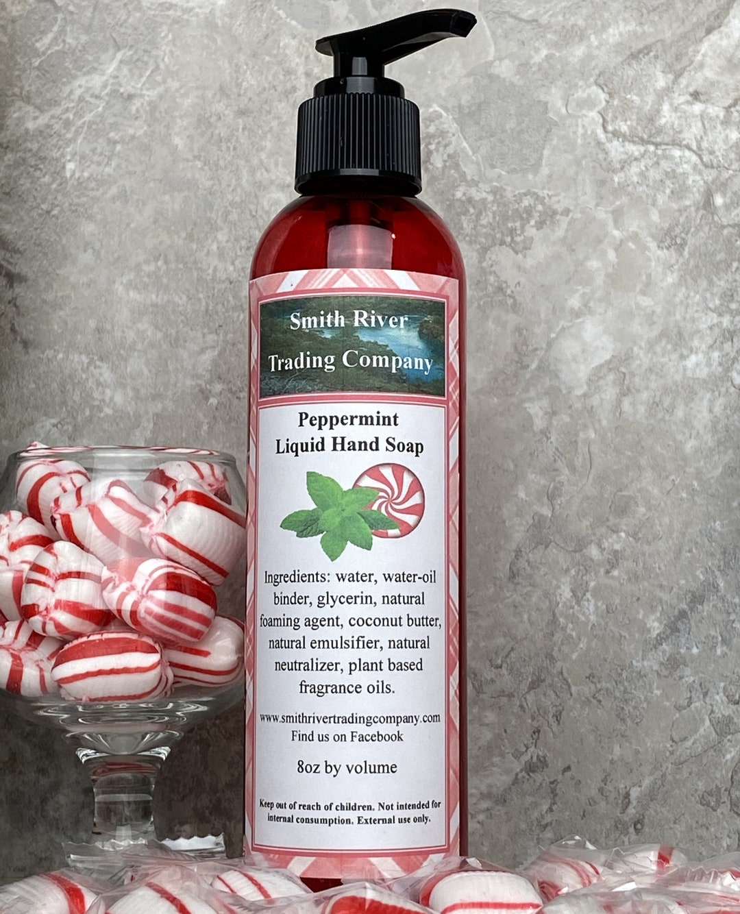 Peppermint Liquid Soap Peppermint Soap Natural Liquid Soap - Etsy