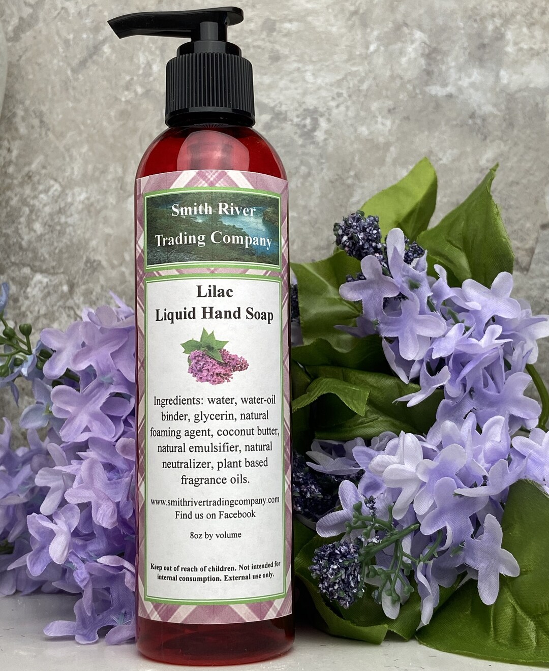 Lilac Liquid Soap, Handmade Liquid Soap, Natural Liquid Soap, Lilac ...