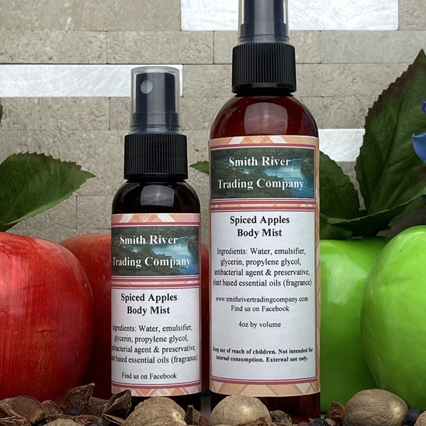 Apple Body Mist - Etsy