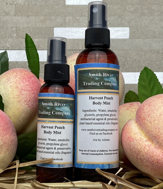 Harvest Peach Body Mist Body Spray Body Fragrance Body - Etsy