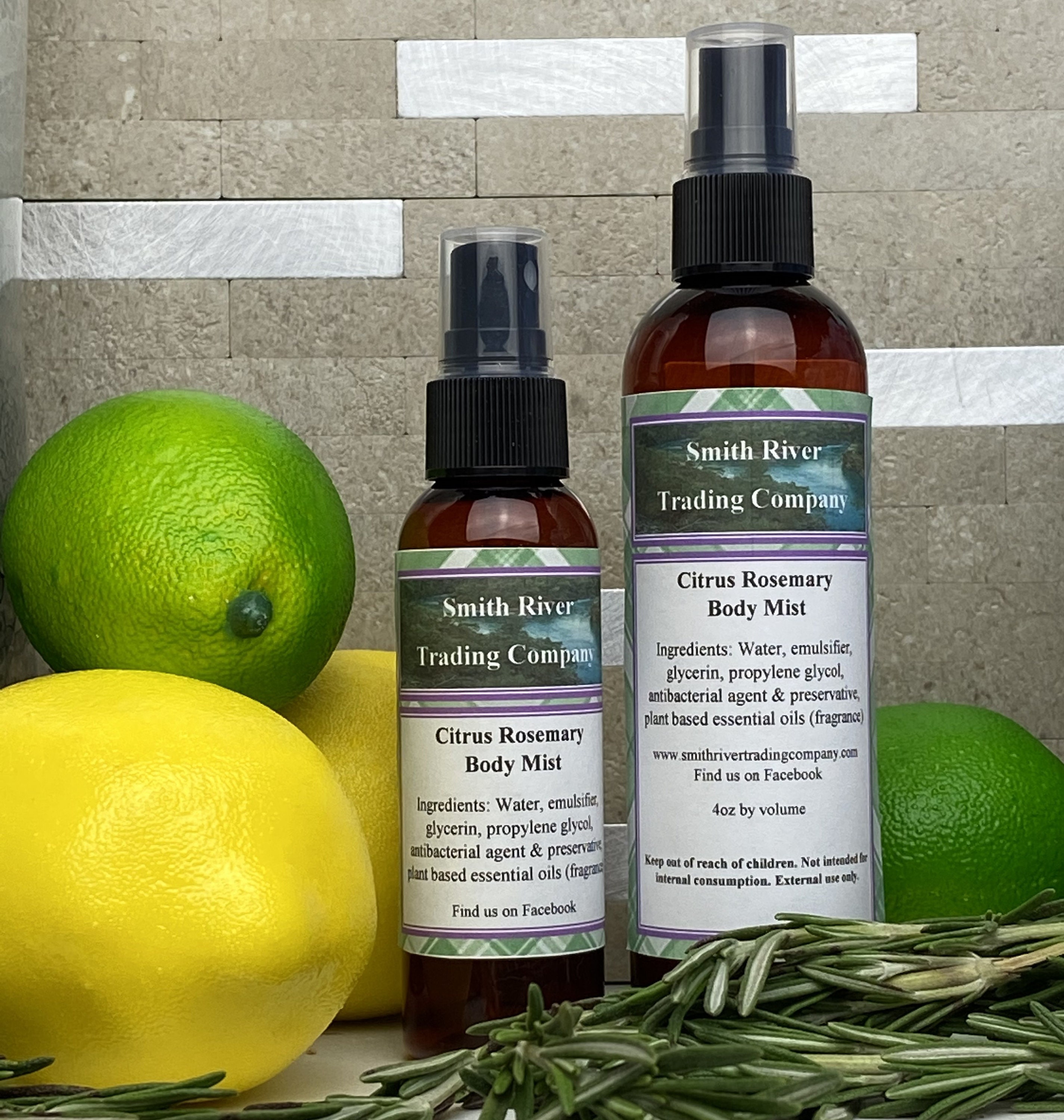 Citrus Rosemary Body Mist Body Spray Body Fragrance Body | Etsy