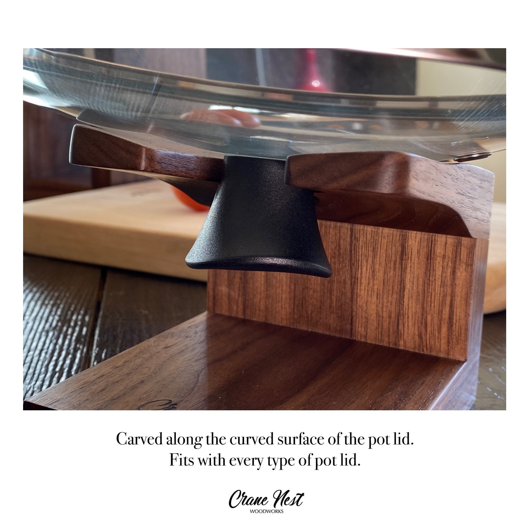 Pot Lid Holder and I Pad Stand, Pot Lid Rest, Mobile Phone Stand, - Etsy