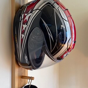 Motorcycle Helmet Rack, Helmet Hanger, Helmet Storage, Wall Mount ...