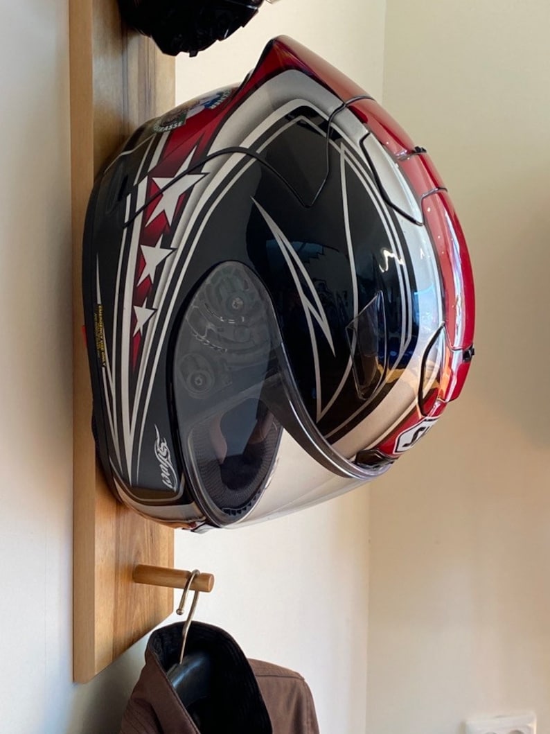 Motorcycle Helmet Rack, Helmet Hanger, Helmet Storage, Wall Mount ...