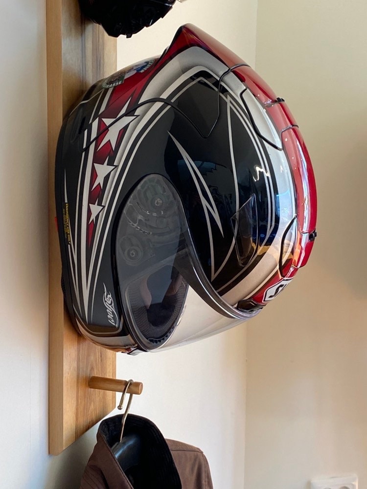 Motorcycle Helmet Rack Helmet Hanger Helmet Storage Wall - Etsy
