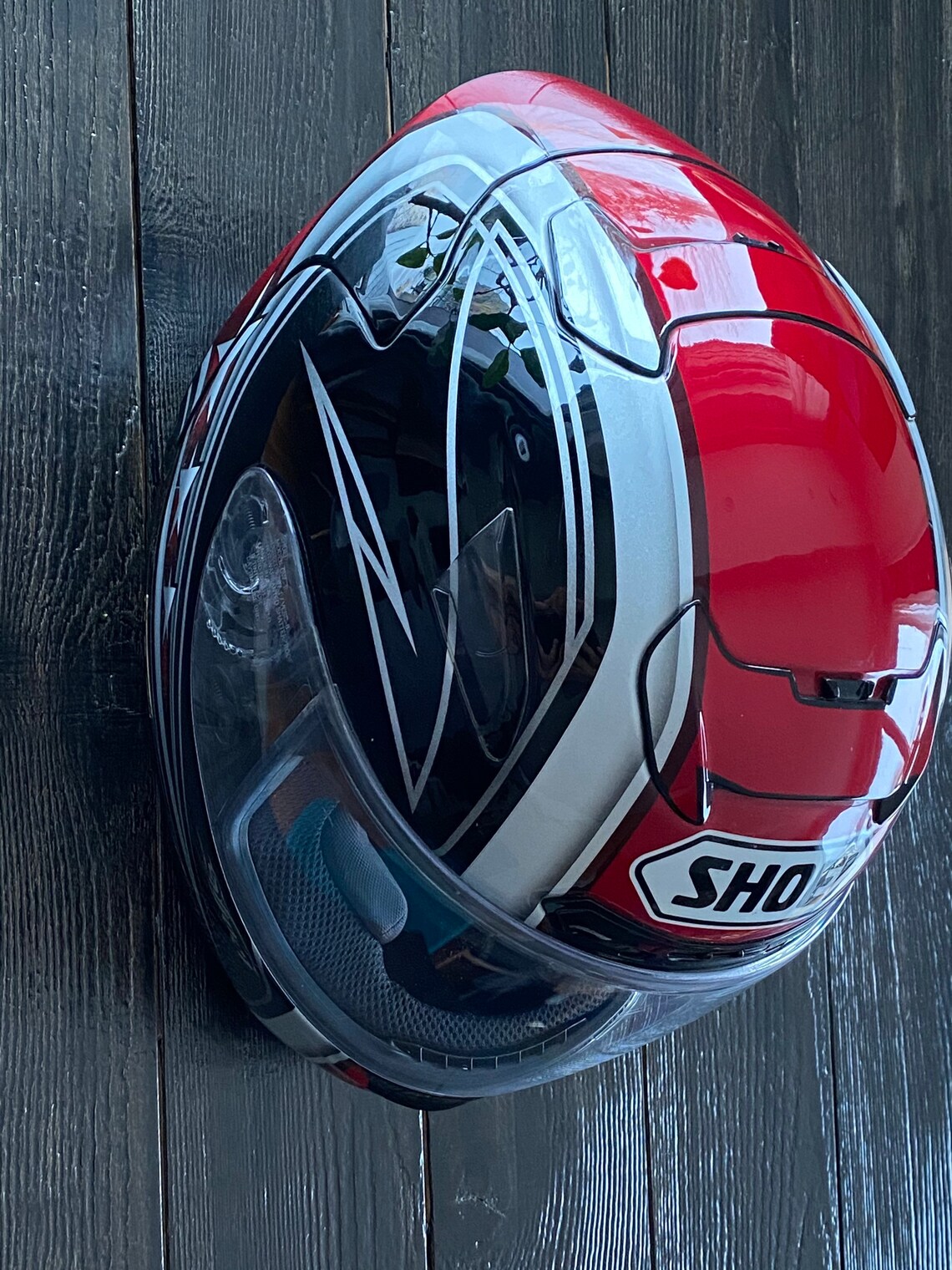 Motorcycle Helmet Rack Wall Mount Compact Style Helmet | Etsy