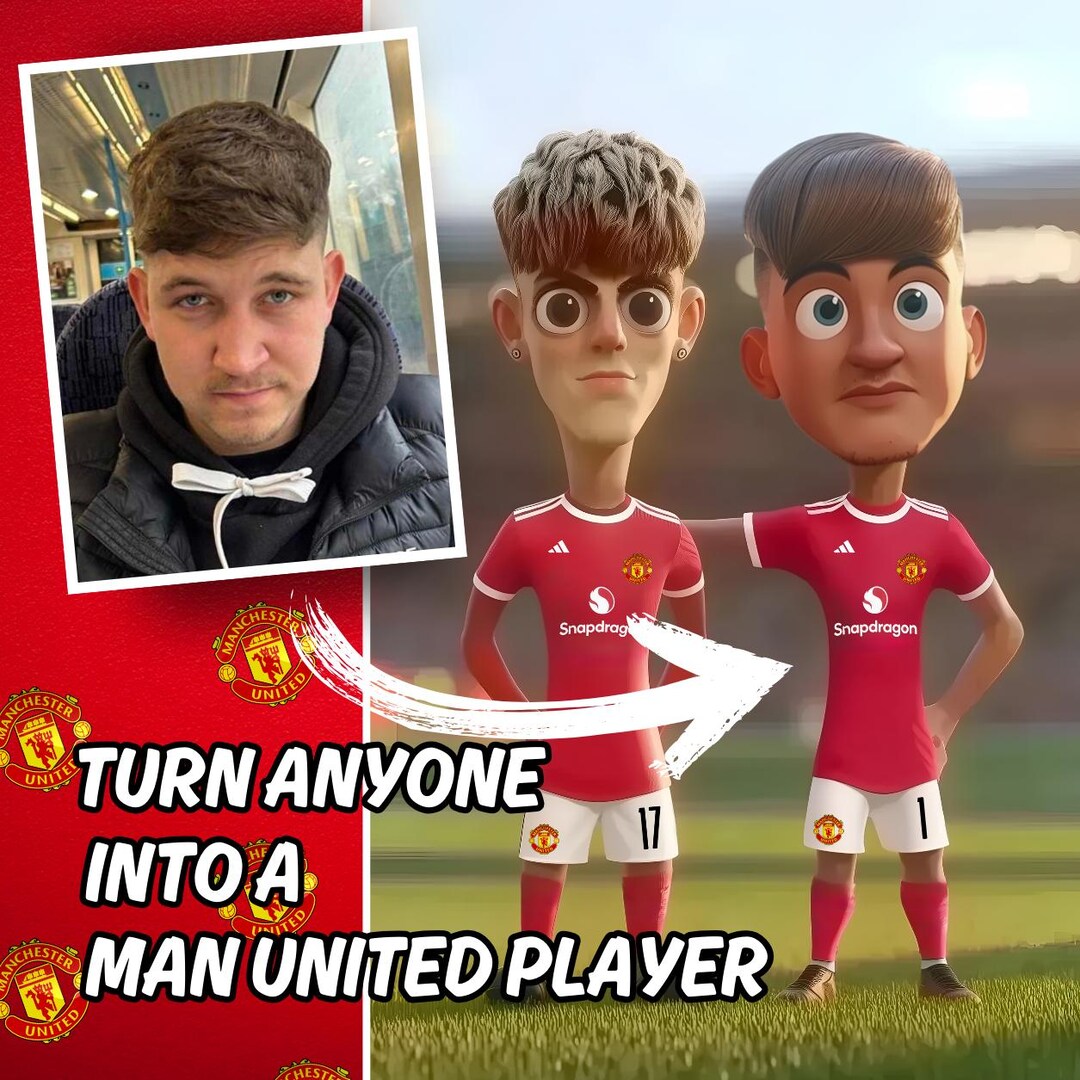 Manchester United Gift, Man U Gifts, Personalised Man Utd Gift, Man ...