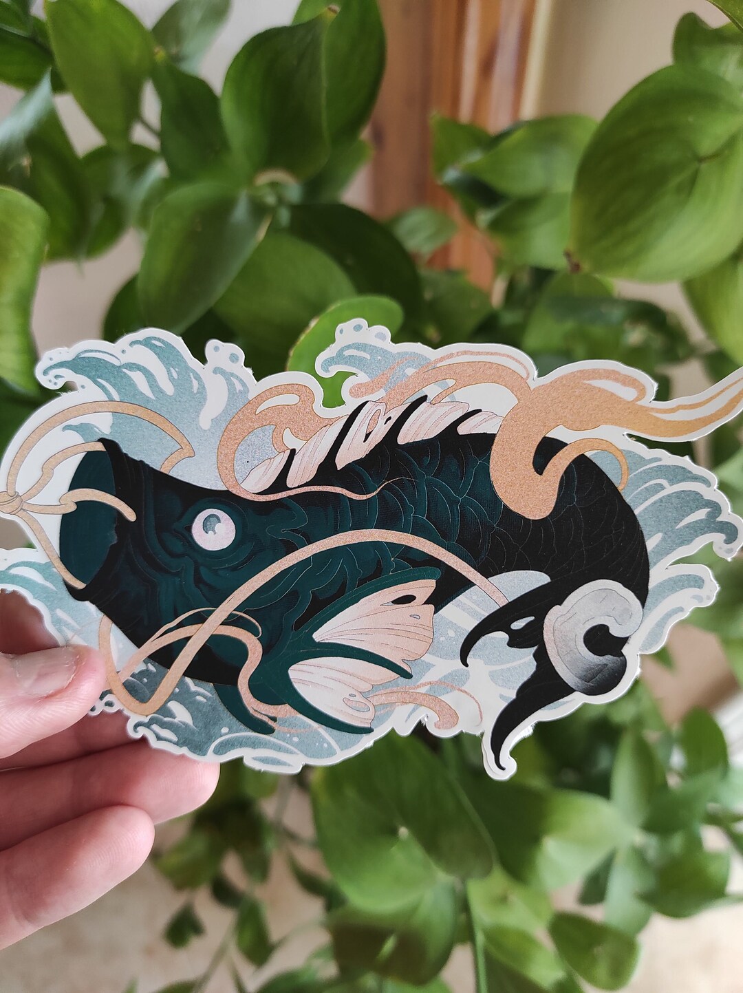 Fish Stickers, Japan Stickers, Koi Carp, Koi Fish, Autocollant, Cool ...