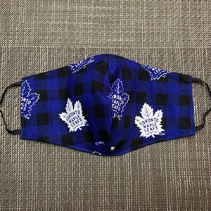 Toronto Maple Leafs Face Mask Nose Band Washable Ready to - Etsy