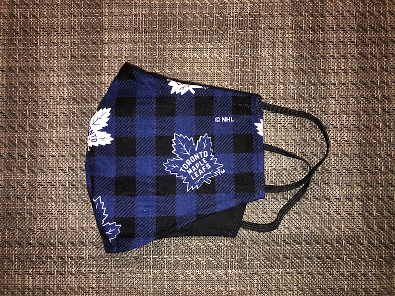 Toronto Maple Leafs Face Mask Nose Band Washable Ready | Etsy