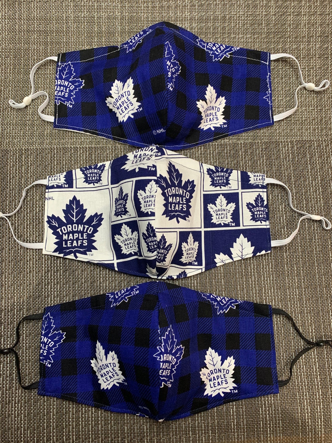 Toronto Maple Leafs Face Mask Nose Band Washable Ready to - Etsy