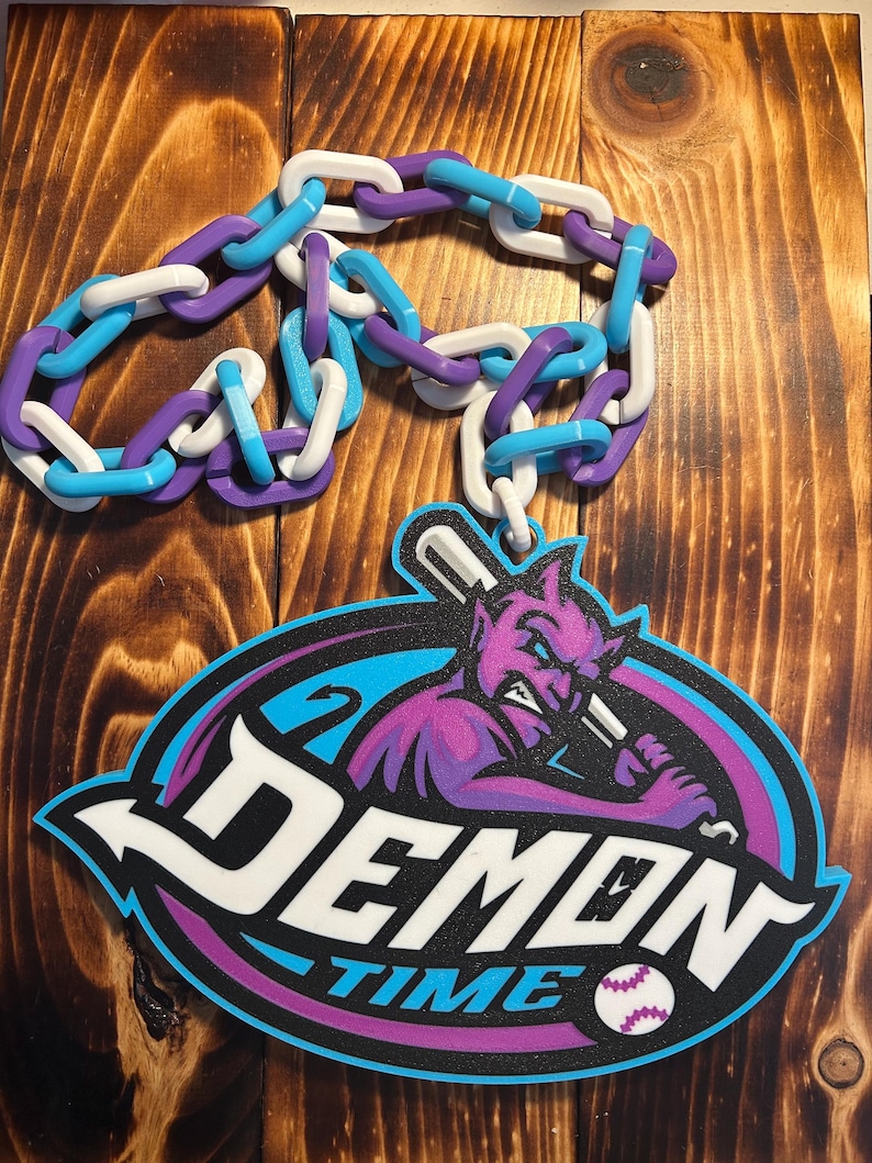 Custom 3D Printed Fan Chains for Sports Teams | MVP Chains | Player of ...