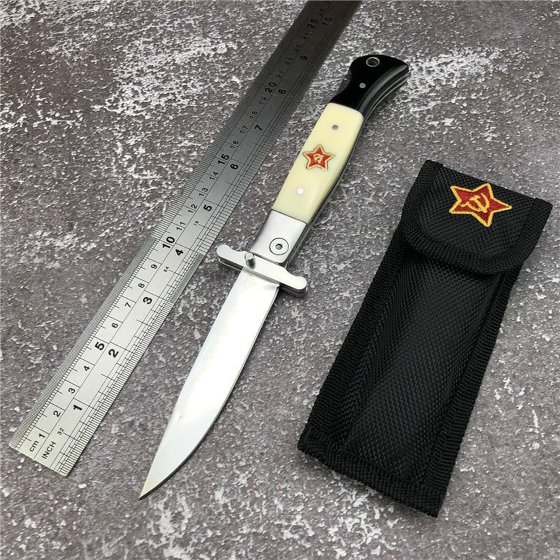 Soviet Russian NKVD FINKA Knife Folding Pocket Hunting Knife - Etsy