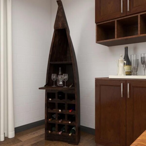Corner Wine Rack - Etsy