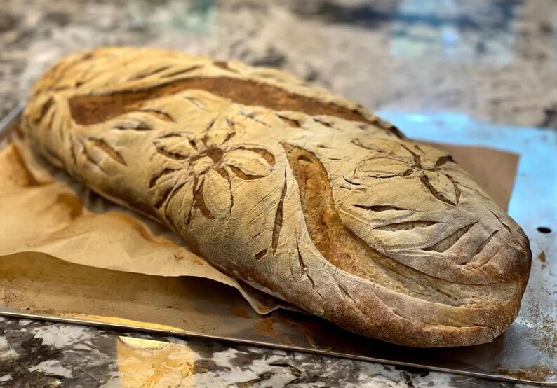 Rustic Bread, Italian Bread, Made to Order, Edible Art, Homemade ...