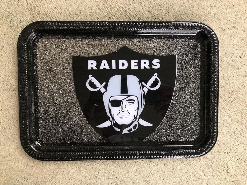 Raiders Rolling Tray Set - Etsy
