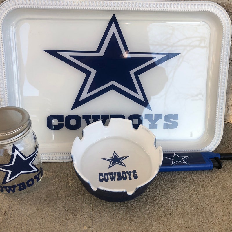 Dallas Cowboys Rolling Tray - Etsy