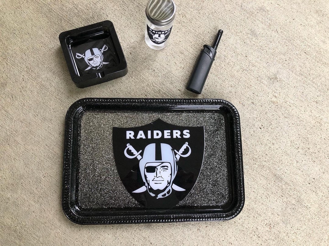 Raiders Rolling Tray Set - Etsy