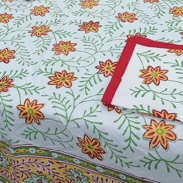 Indian Table Cloth - Etsy