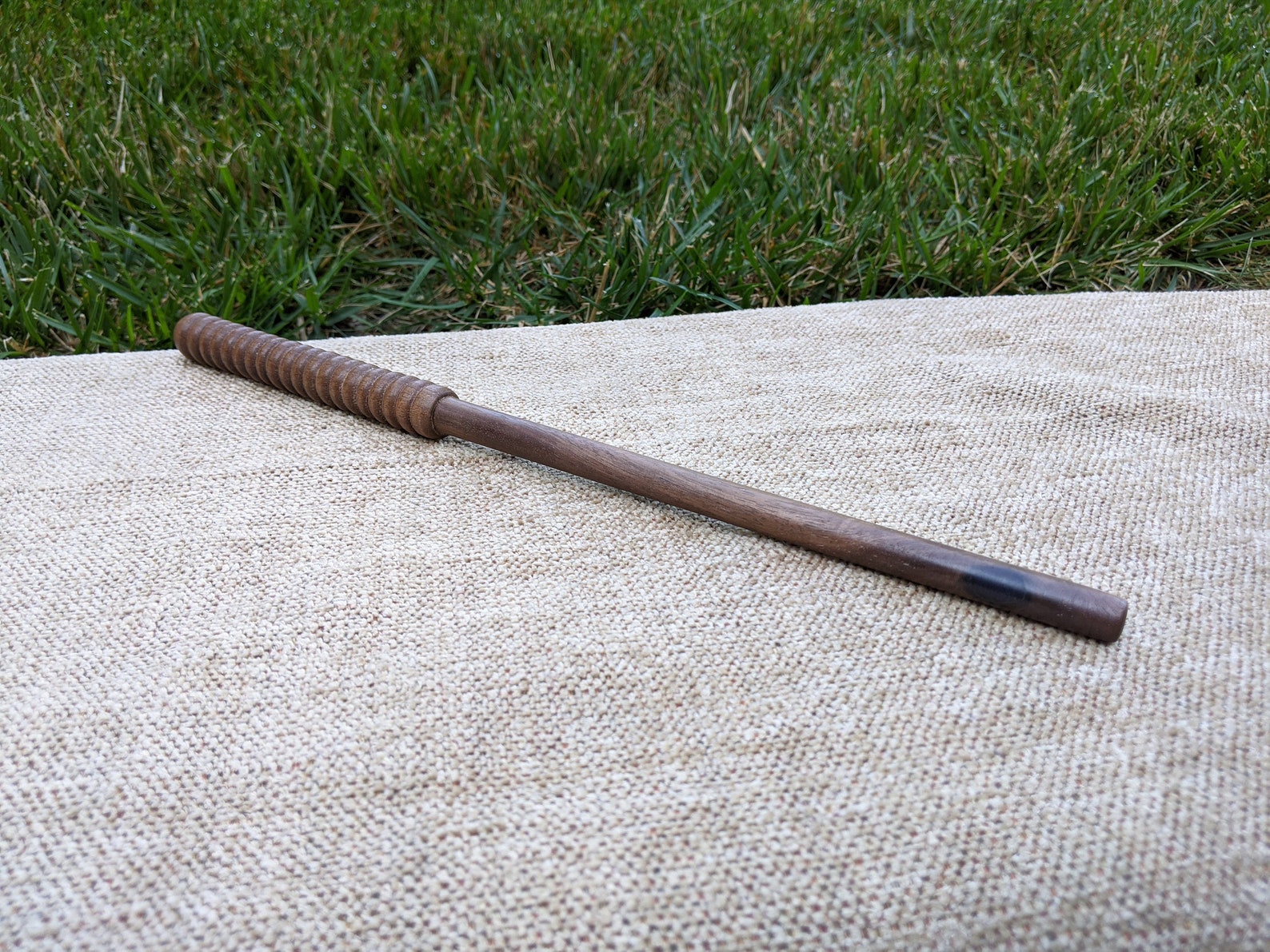 Black Walnut Ribbed Handle Wand - Etsy