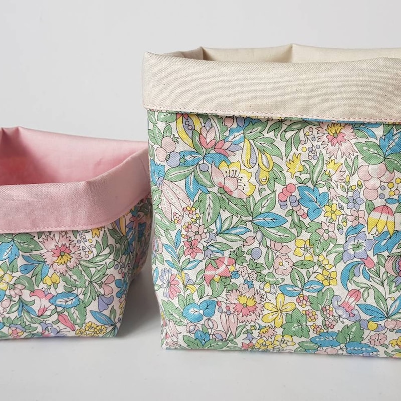 Fabric Basket - Etsy