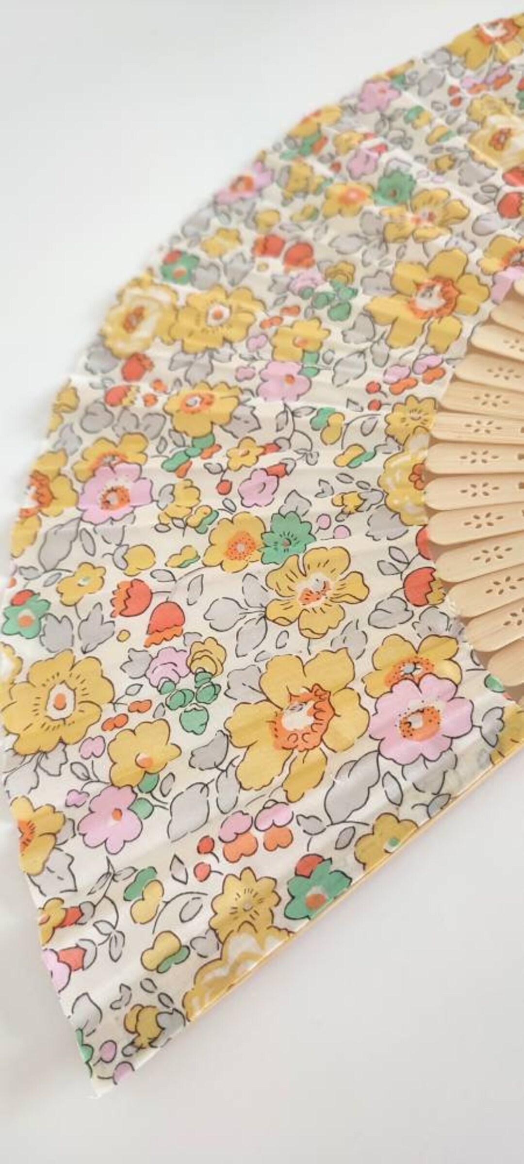 Hand Fan Liberty Print Hand Fan for Home Decor House Warming Gift ...