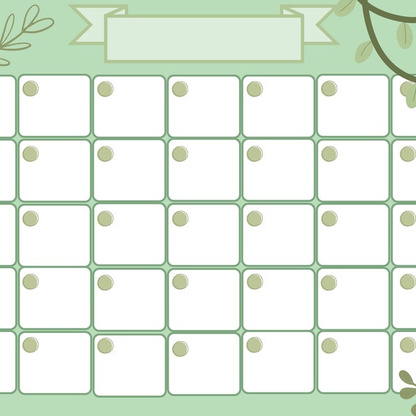House Plant Calendar - Etsy UK