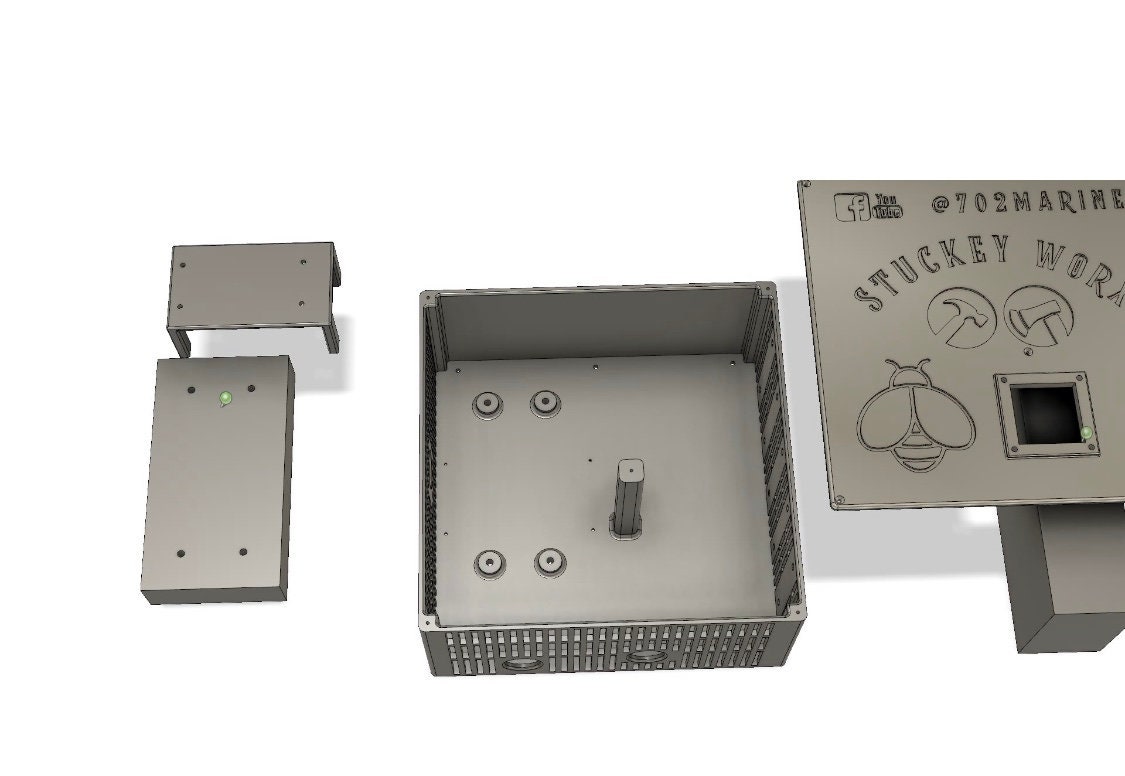 Workbee CNC Master Control Box for Mach 3 Setup .STL File - Etsy