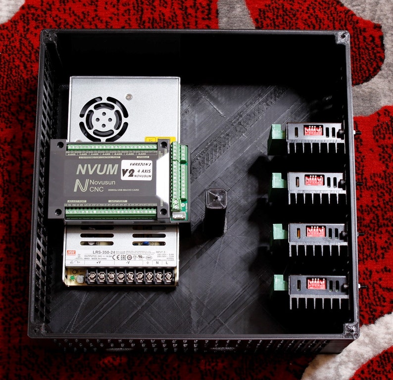 Workbee CNC Master Control Box for Mach 3 Setup .STL File - Etsy UK