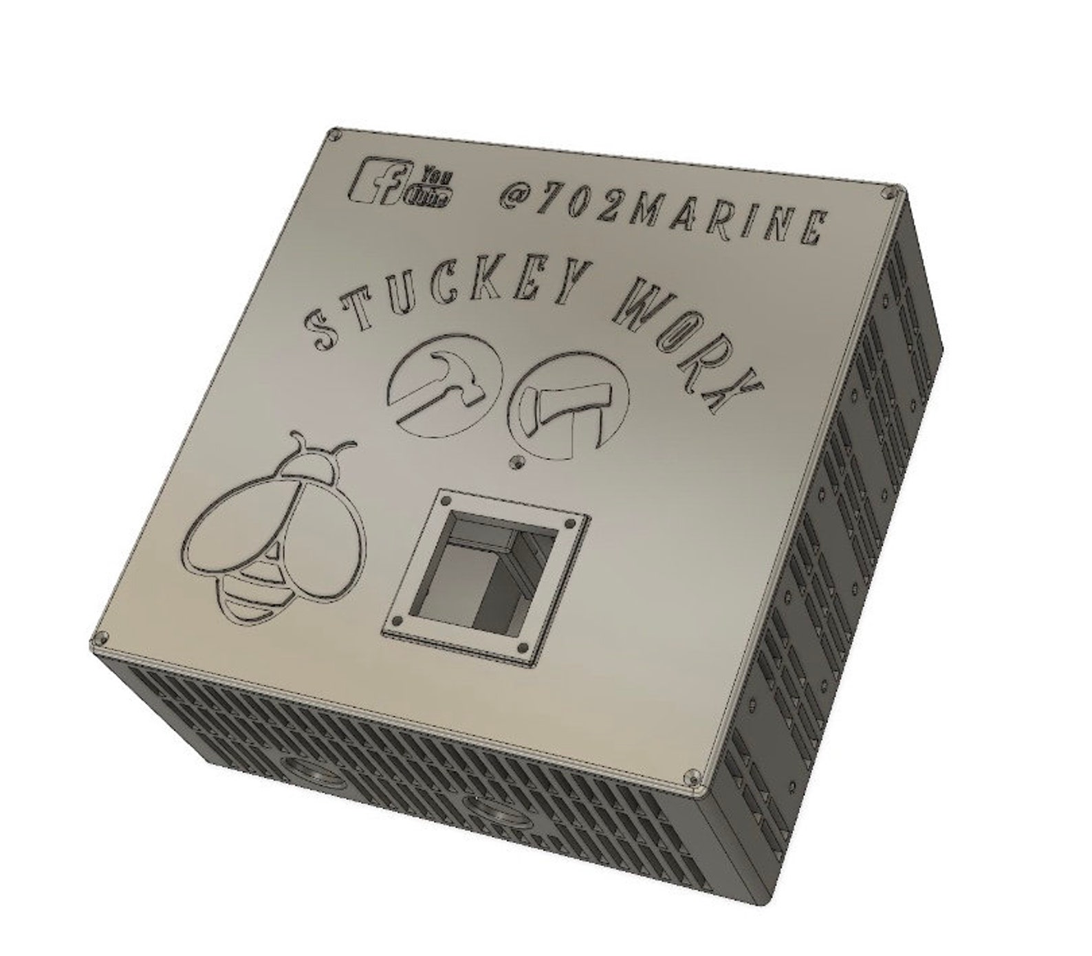 Workbee CNC Master Control Box for Mach 3 Setup .STL File | Etsy