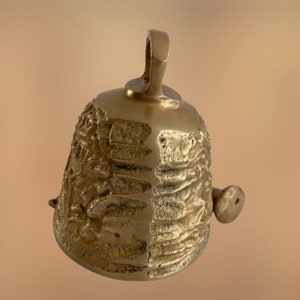 Small Antique English Brass Sanctuary Church Bell - Etsy