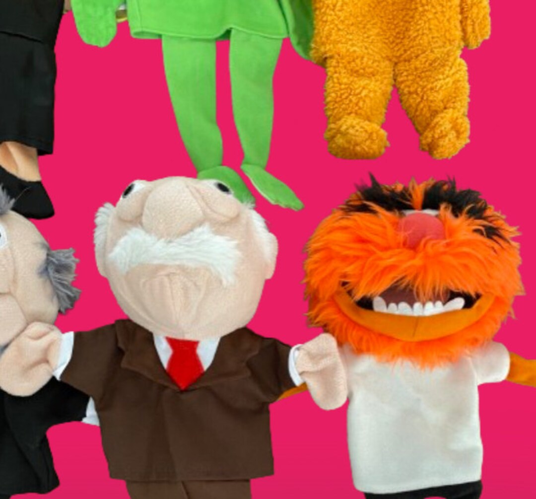 Set of 8 Hand Hand Puppets the Muppets - Etsy