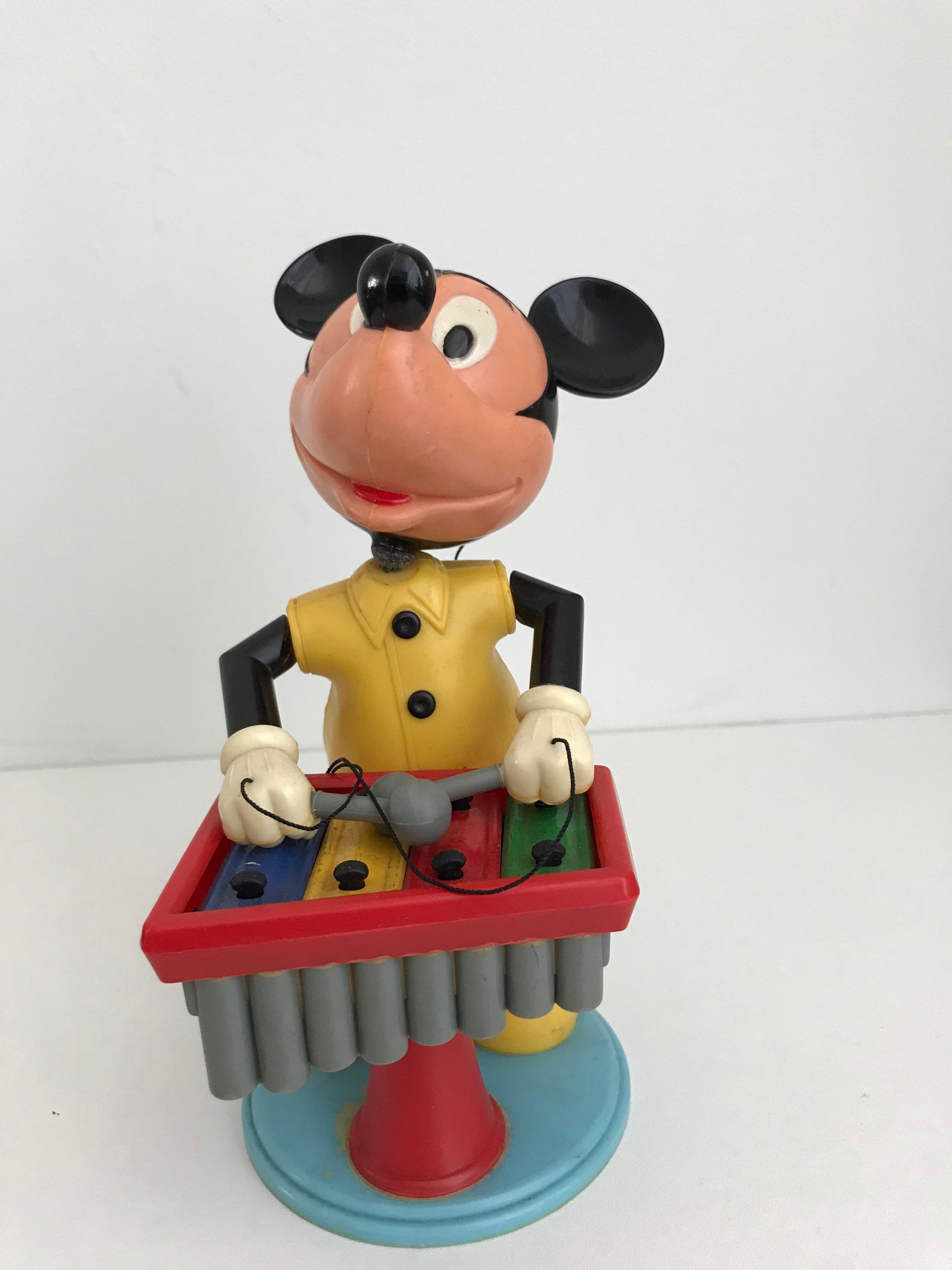 Vintage jaren 1950/60 Mickey Mouse String Hand Puppet Xylofoon - Etsy ...