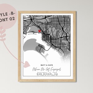 Personalized Engagement Gift, Where We Got Engaged, Engagement Gift for ...