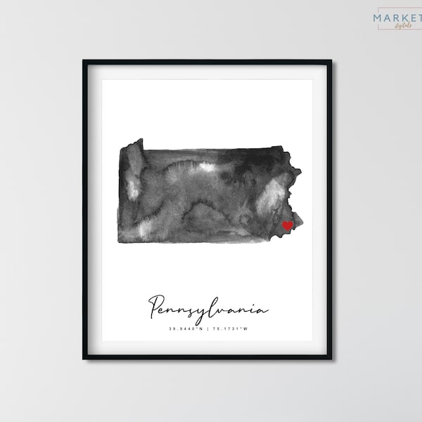 Pennsylvania Art - Etsy
