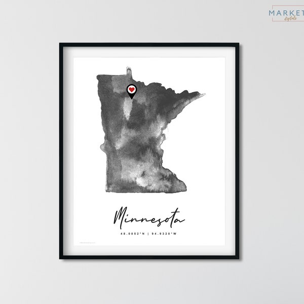 Minnesota Wall Art - Etsy