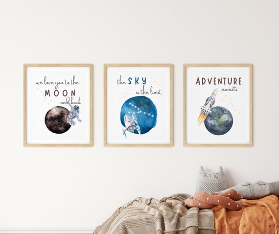 Set of 3 Printable Art Boys Room Decor Boys Wall Art Boys | Etsy