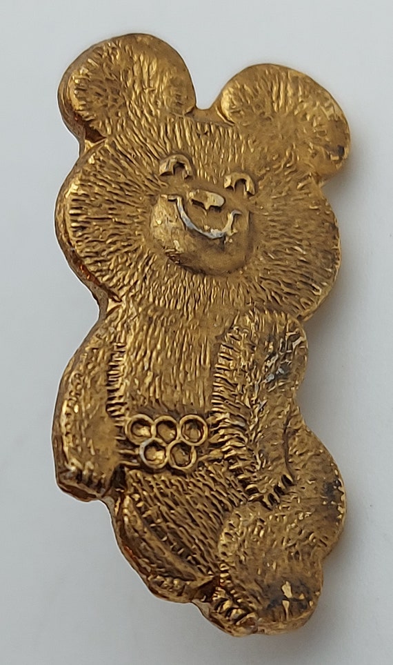 olympic bear mascot 1980 - Gem