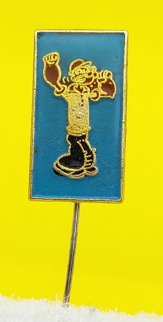 vintage cartoon pins popeye - Gem