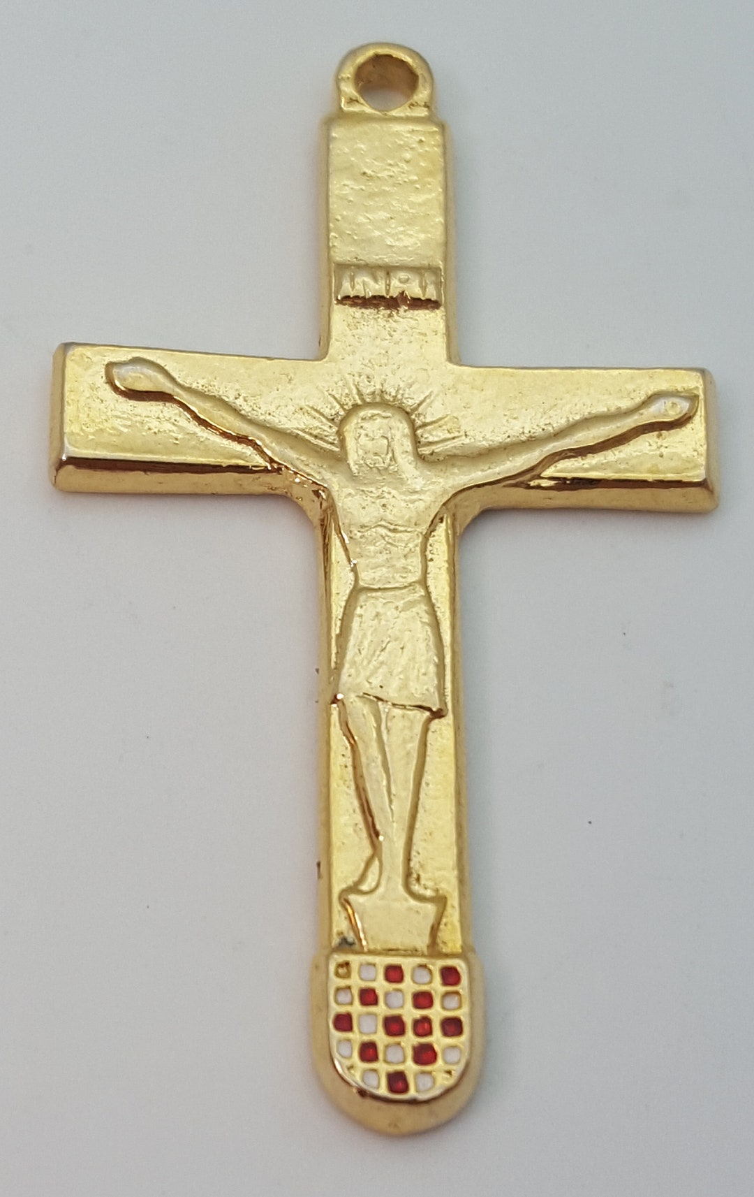 INRI Cross Jesus King of the Jews Croatian Coat of Arms - Etsy