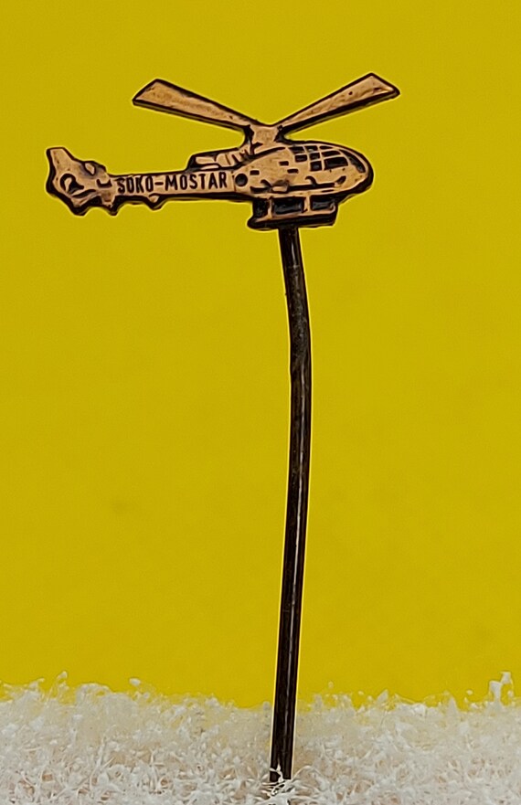 Helicopter Yugoslavia Bosnia Soko Mostar Old Vintage Metal - Etsy