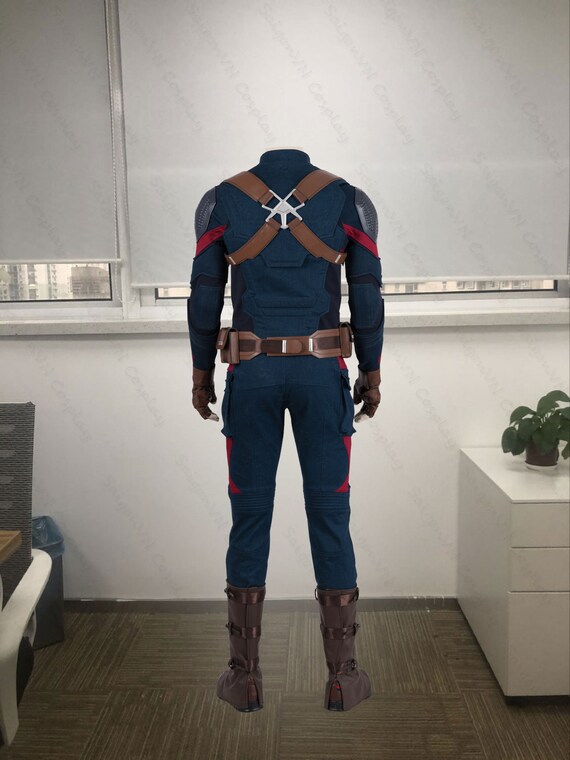 Captain America 2 Suit Back