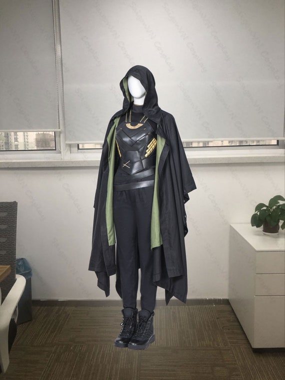 Female Loki Cosplay Costume Sylvie Lushton Outfit Halloween Etsy