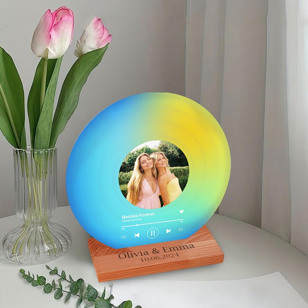 Custom Vinyl Record With Photo, Personalized Vinyl Record With Photo ...