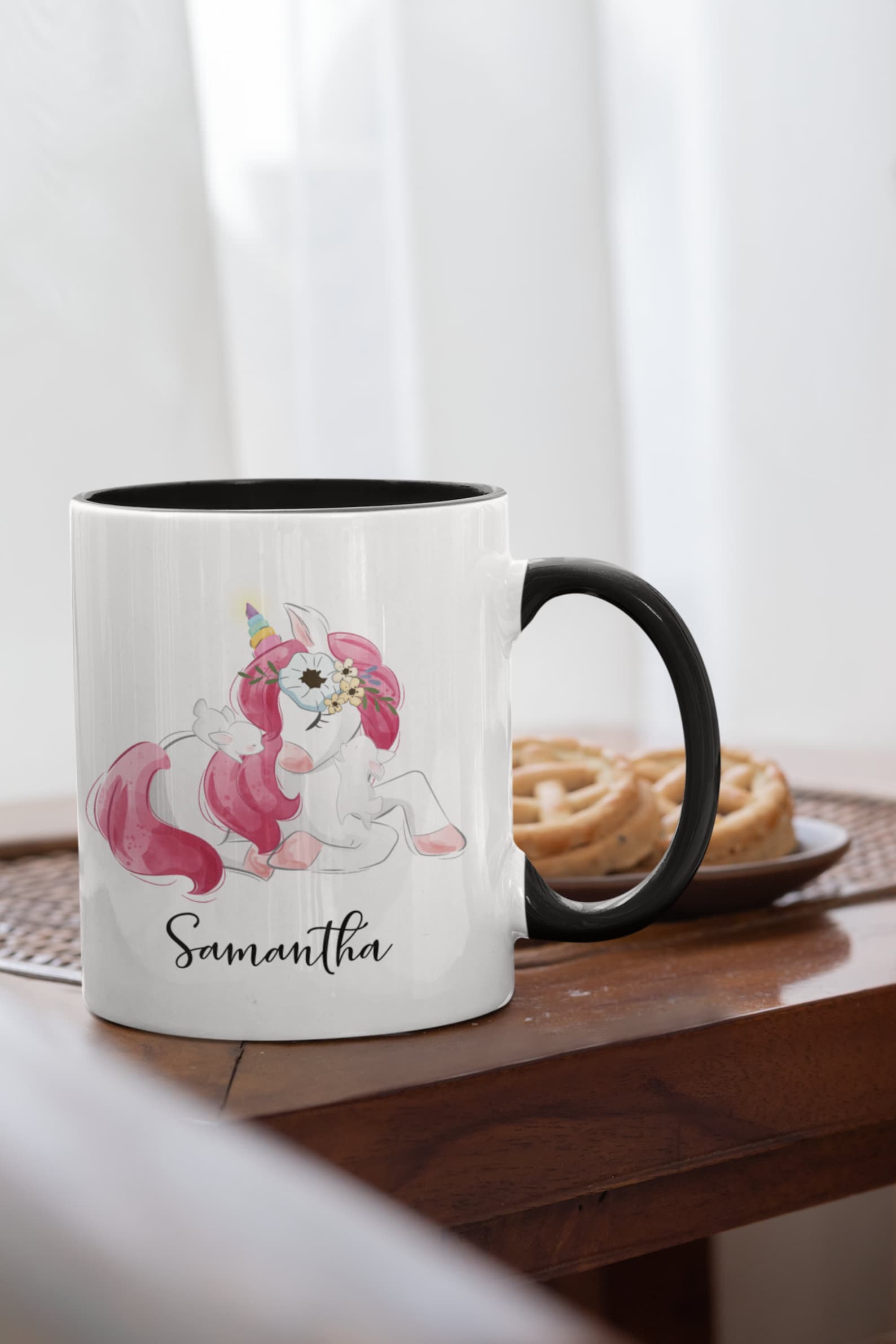 Cute Unicorn Mug Personalized Unicorn Coffee Mug Unicorn Ts Etsy